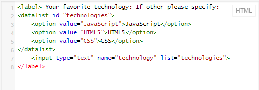 New form attributes in HTML5 – User friendly Tech help