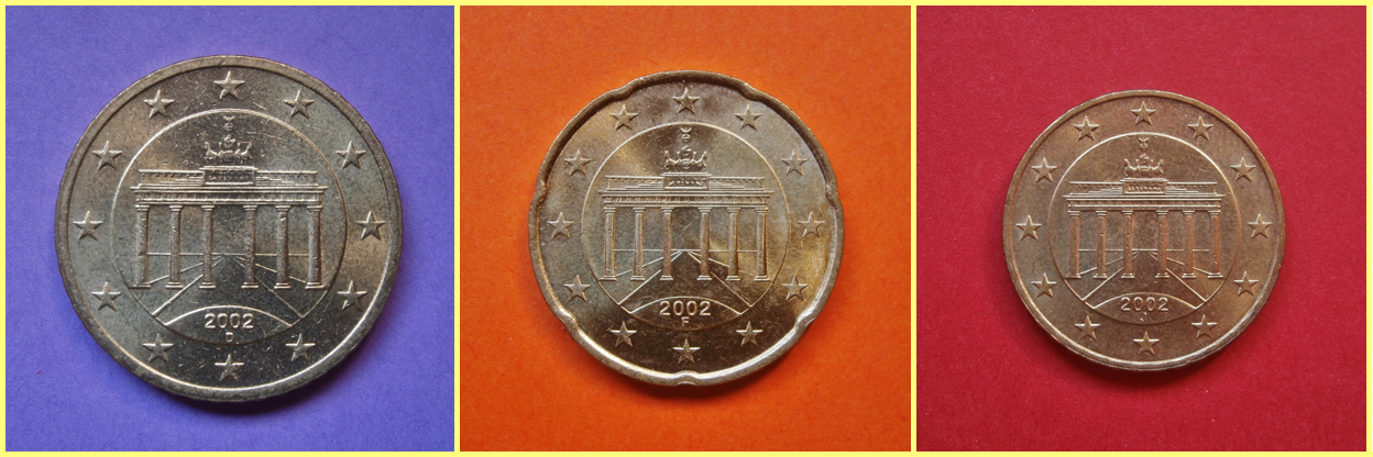 Monedas y Mundo: Euros de Alemania