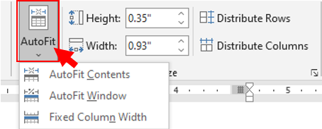 Layout Tab में Cell Size का प्रयोग कैसे करें? । Cell Size in Word Table ...