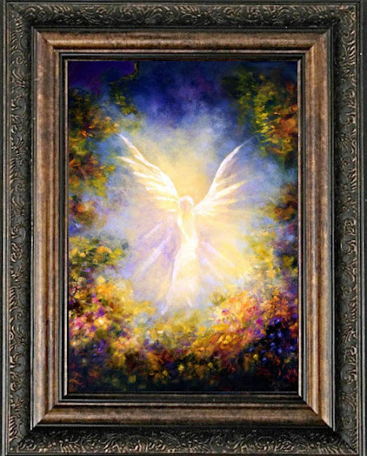 Marina Petro ~ Adventures In Daily Painting: Angel Descending Art Print ...