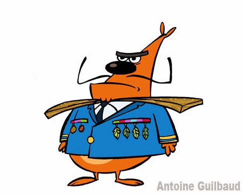 Antoine Guilbaud: "Get Blake" Character Designs