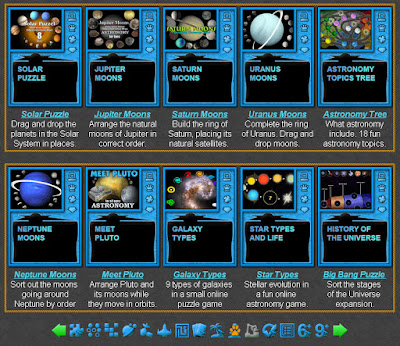 Electronic Game School: Astronomy Board Games