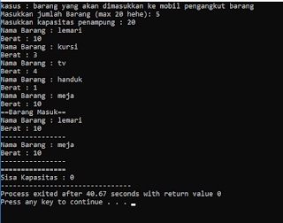 Contoh program algoritma greedy - asotex
