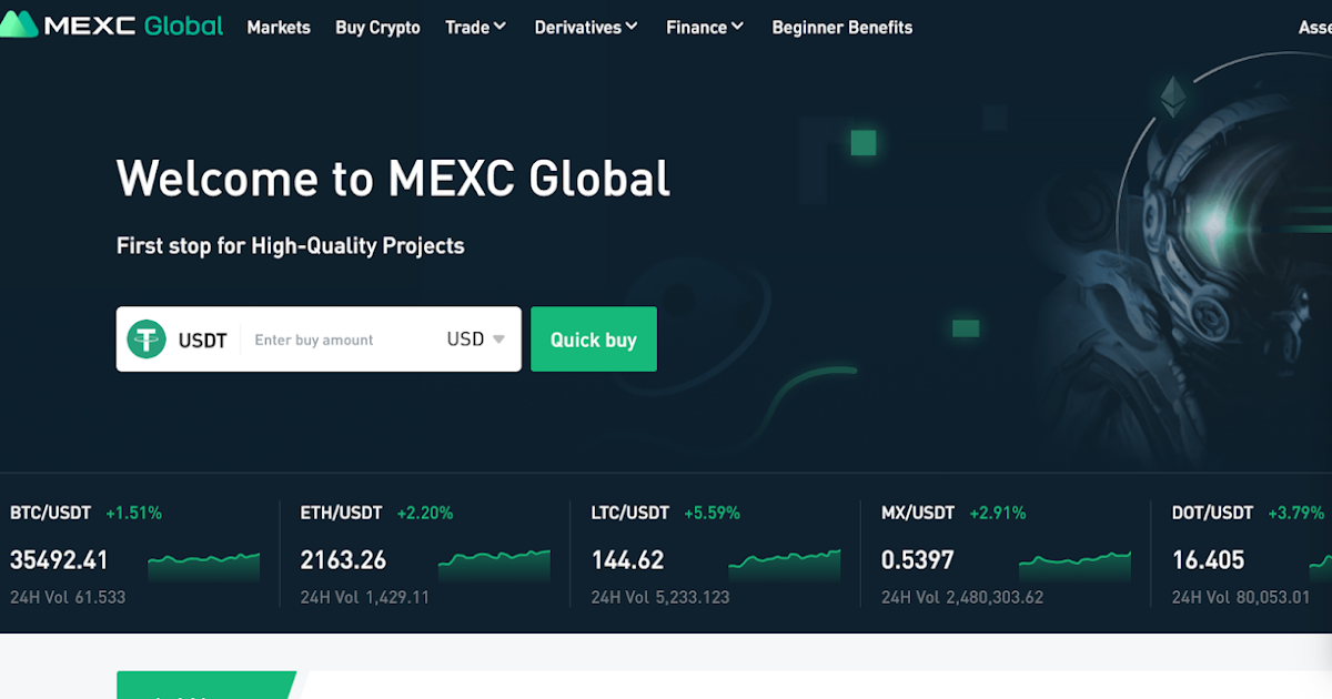How to complete MEXC exchange KYC on webpage?