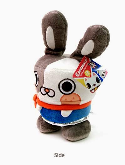 JinsDolls: Canimals Rabbit Doll Characher rag Doll 16Cm (6") Plush Toy