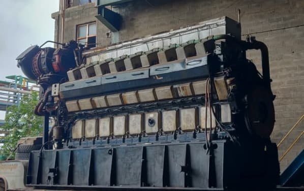 WARTSILA DIESEL GENERATOR ENGINE 18V32 - 7500 KVA