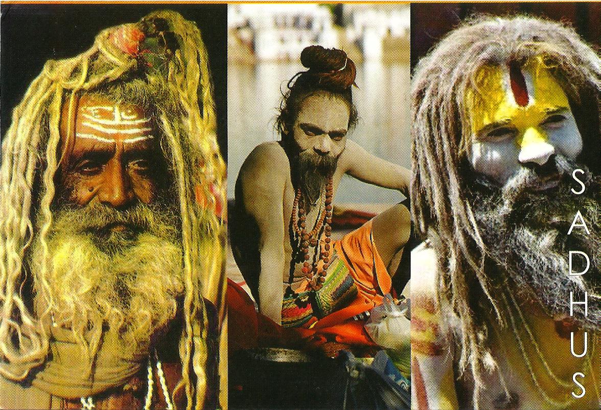 Heritage of India: Sadhus Post Cards
