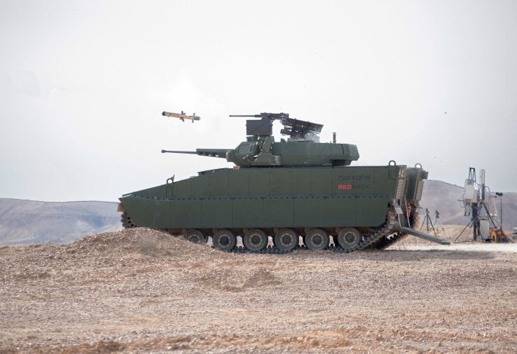 DEFENSE STUDIES: Hanwha Defense Integrates Redback IFV with Spike ATGM ...