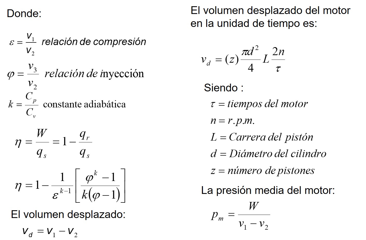 Motor Diesel ~ Termodinamica