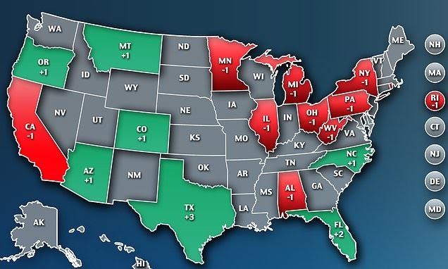 DUS IZ NIES !! Rare View...: Exodus from Democrat states like NY and ...