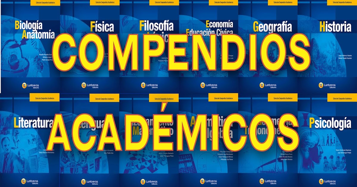 COLECCIÓN COMPENDIOS ACADÉMICOS - Aprendo Online