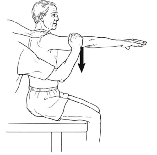 MMT (Manual Muscle Testing) Of Shoulder Flexion , Grades