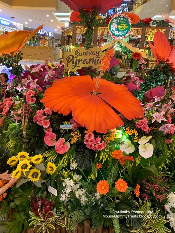 Interactive Bunga Raya Garden Blooming At Sunway Pyramid This Raya ...