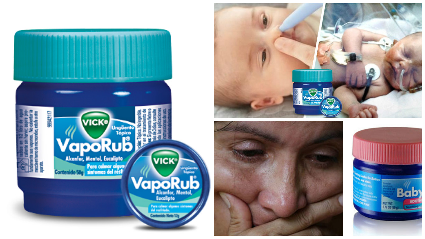 MADRE UNTO VICK VAPORUB A SU BEBE Y MUERE DESPUÉS DE UNAS HORAS. NUNCA ...