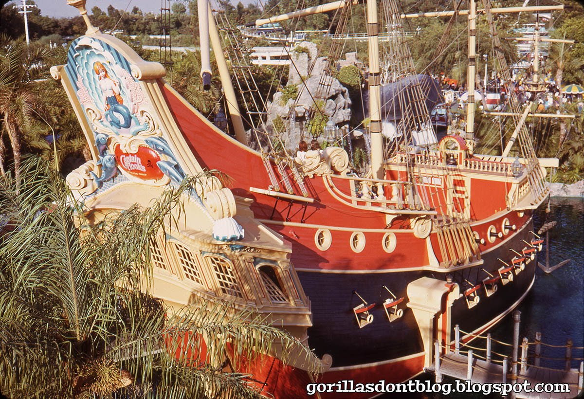 GORILLAS DON'T BLOG: Small World & Pirate Ship, July 1972