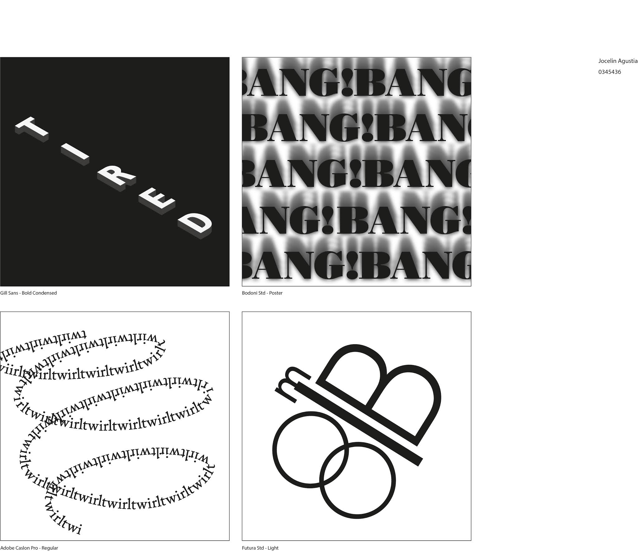 Typography / Task 1 : Exercises