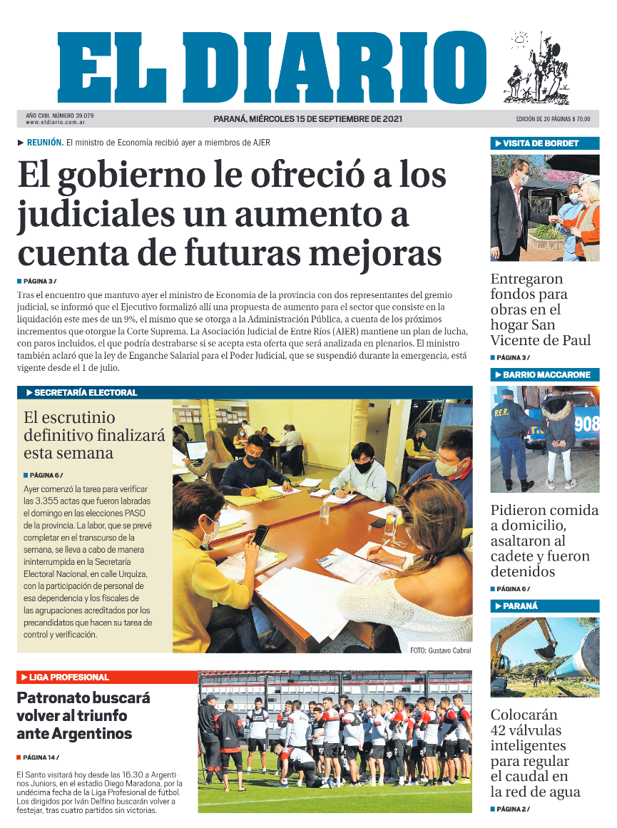 Señales: "El Diario", en la mira de Gustavo Scaglione