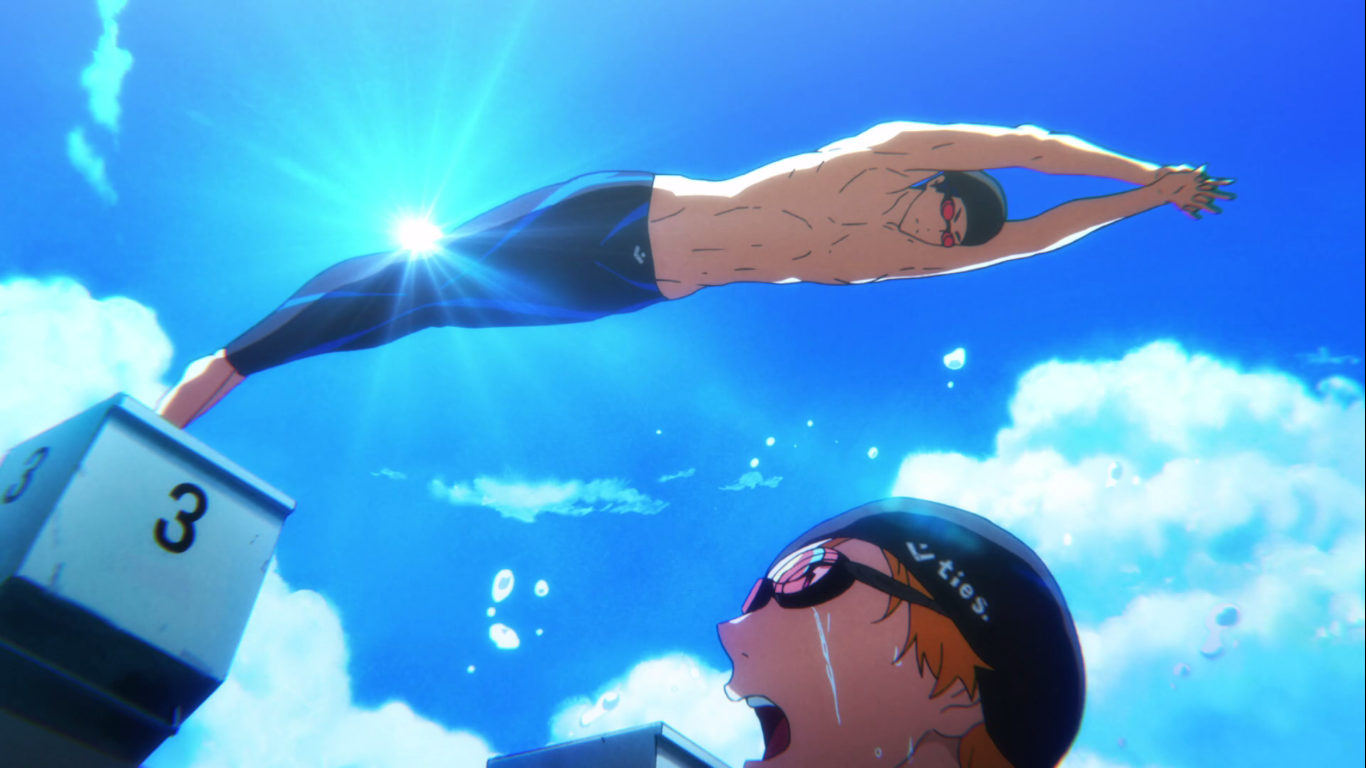 La misteriosa chica de la hakama: Free! (reseña anime)