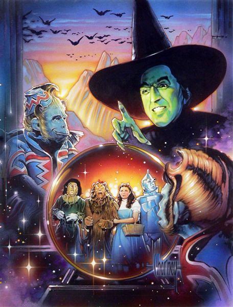 The Geeky Nerfherder: #ArtOfTheDay: 'The Wizard Of Oz' by Steven Chorney