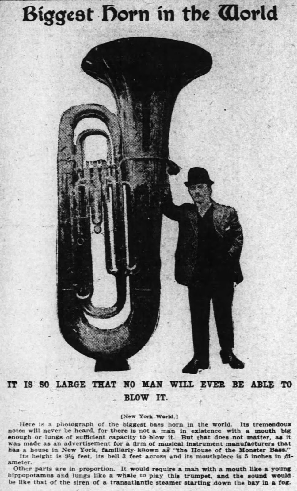 Strictly Oompah: The wonderful world of Giant Tubas!