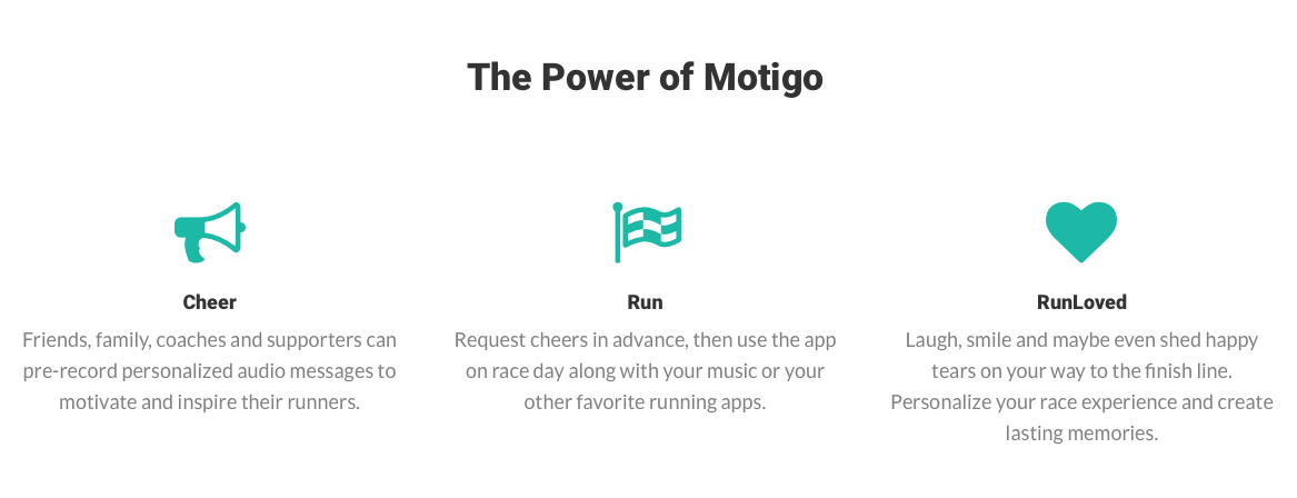 Heather Runs Thirteen Point One: motigo app review: part I