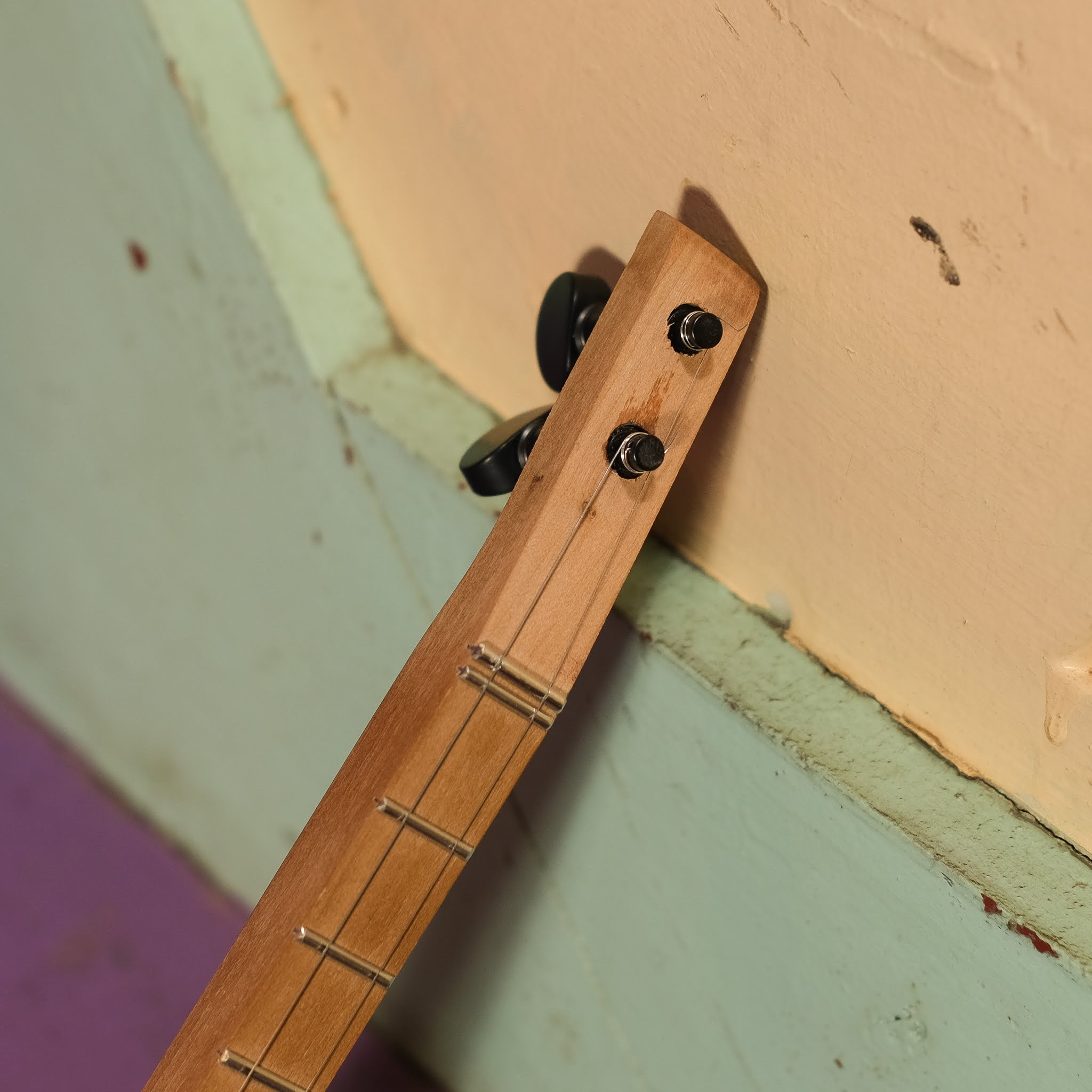 2021 Wildwood Fretted Electric Beercan Fiddle