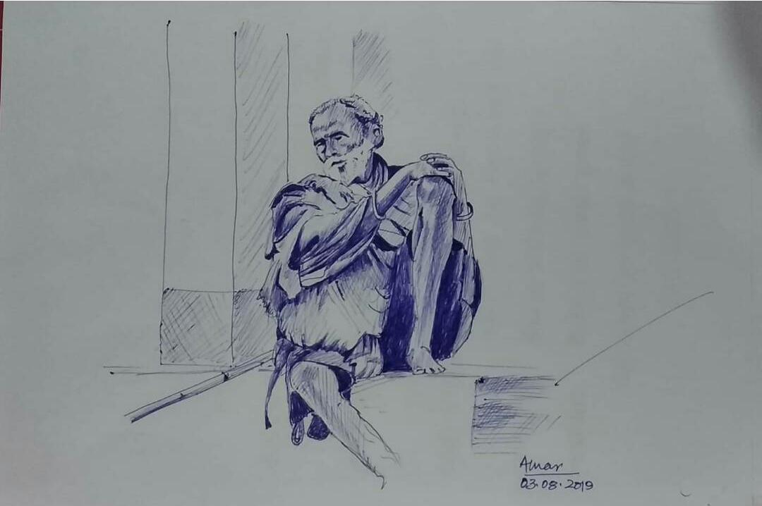 OSS TODAYS: Beautiful sketch by Amarendra Behera, ASO