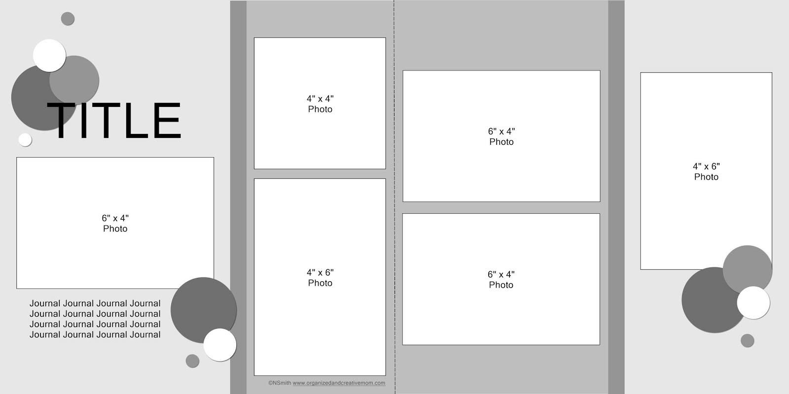 October AND November 2019 1-2-3 Layouts!