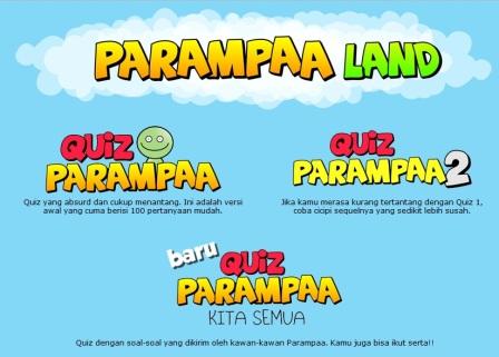 Nanda Verafa Blog: Memecahkan Teka-Teki Quiz Parampaa