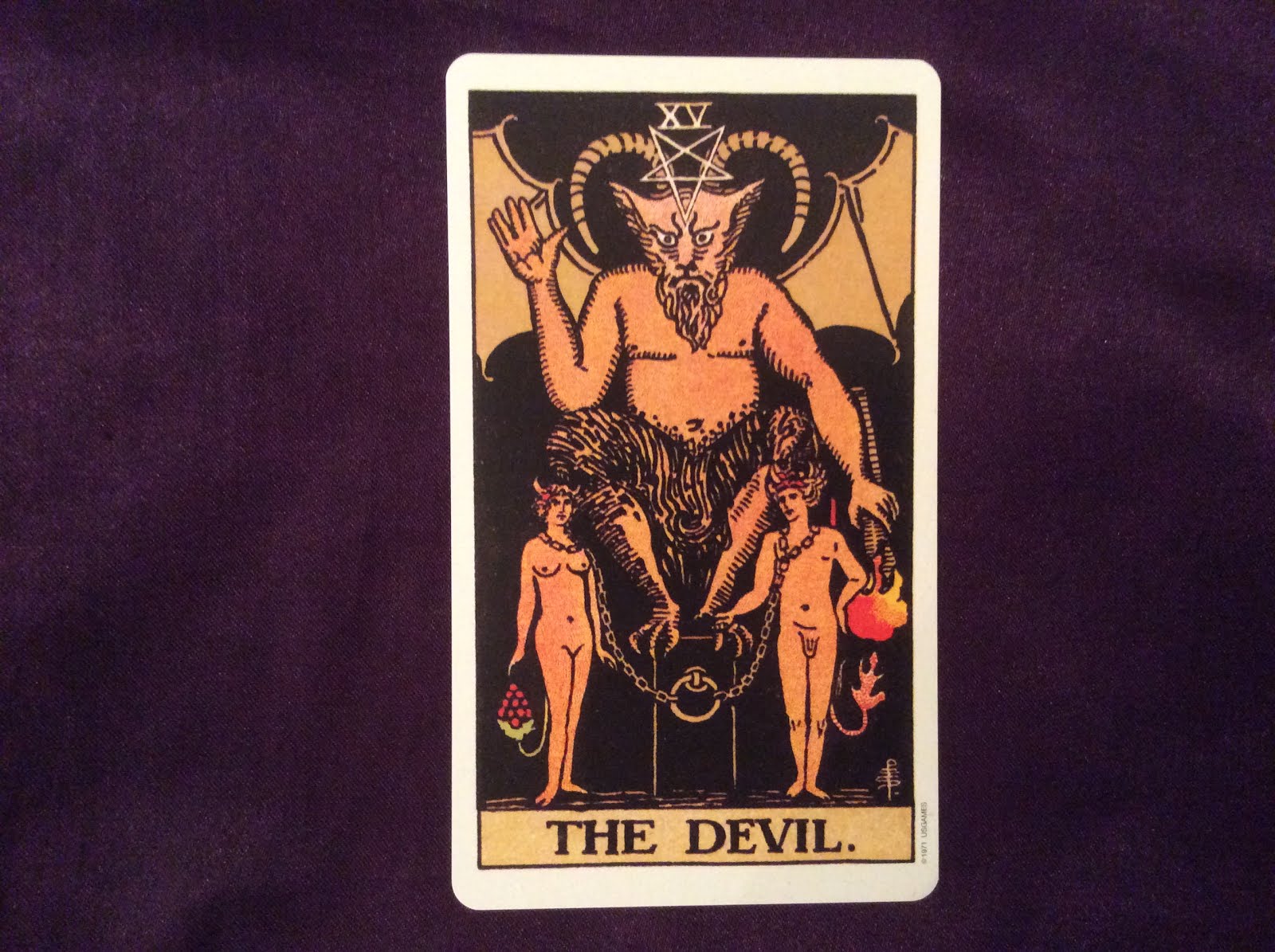 Katy s Tarot Tarot Card For Friday The Devil katy-s-tarot-tarot-card-for-friday-the-devil