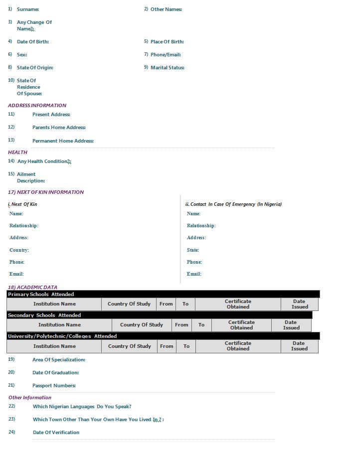 The Aje Butter s Guide To NYSC My NYSC Online Registration Experience The Aje Butter s Guide To NYSC My NYSC Online Registration Experience