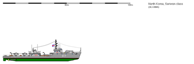 WARSHIPSRESEARCH: North Korean Sariwon-class corvettes