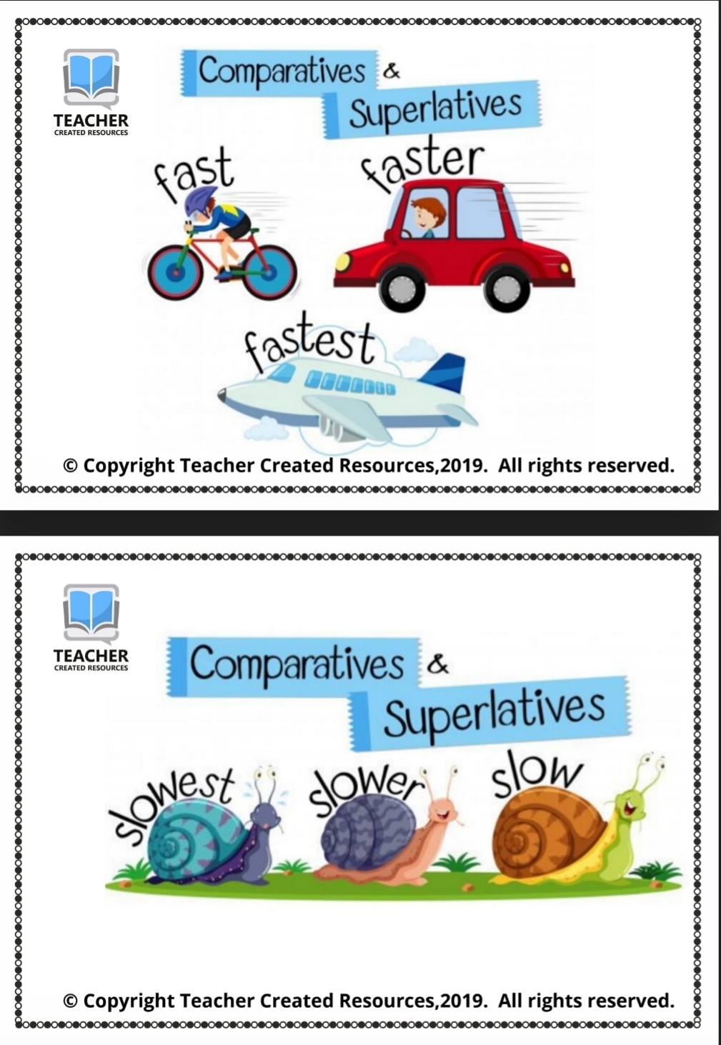Flashcards: Comparatives & Superlatives