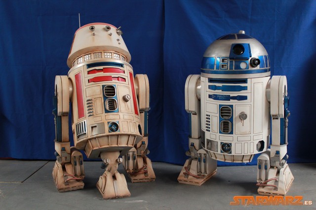 modelismo de peazo-gato: R2-D2 & R5-D4 Star Wars , 1º (presentación y ...