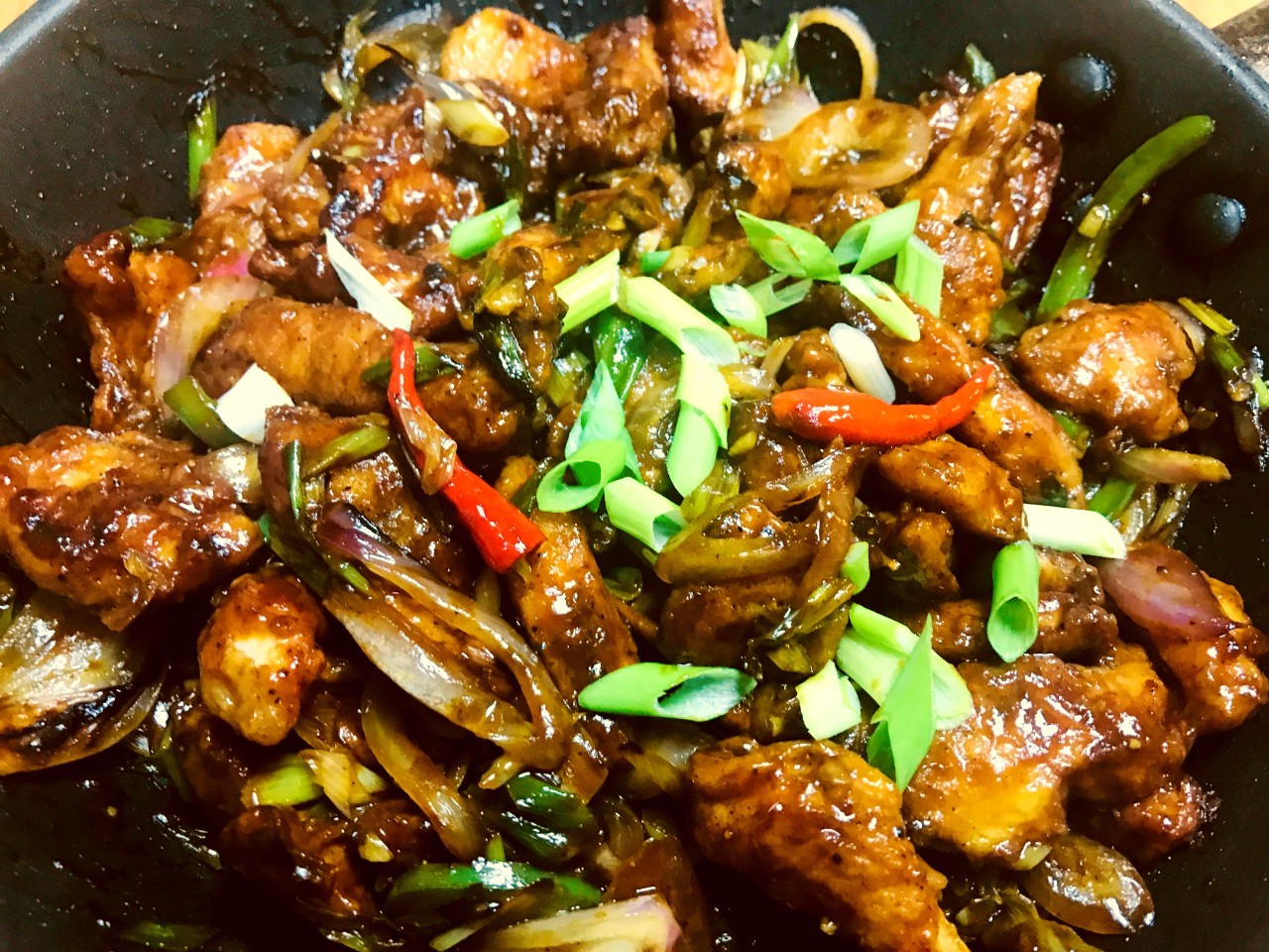Indo-Chinese Chilli Chicken