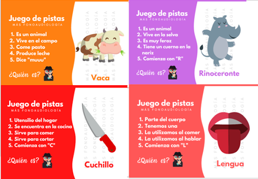 ¿Quién es? Juego de Pistas