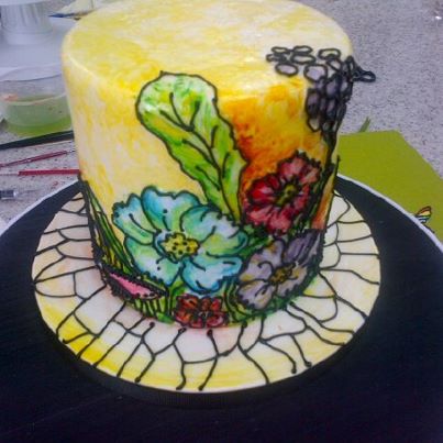 nan's: stained glass sugar art