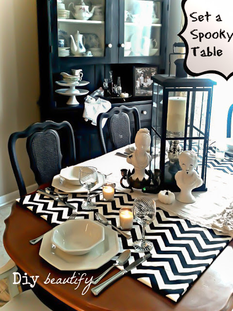 How to Set a Spooky Table for Halloween - DIY Beautify - Creating ...