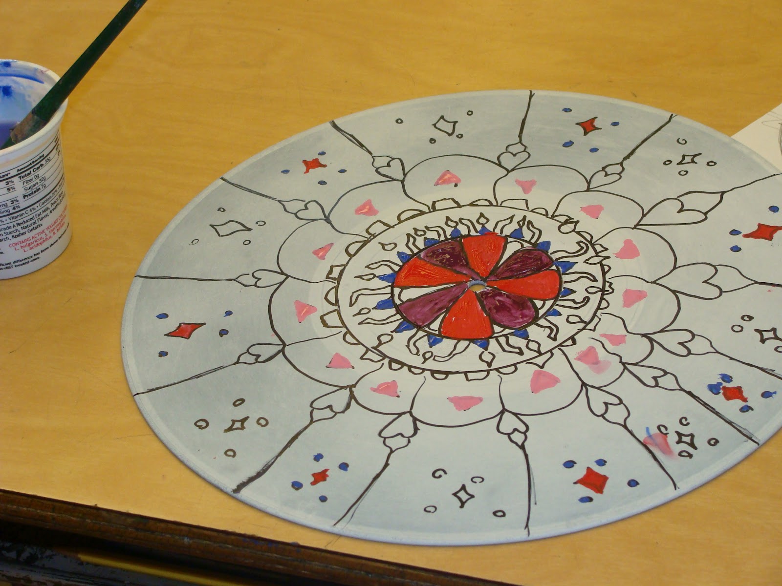 Eye Pop Art: Da Vinci Mandala Project