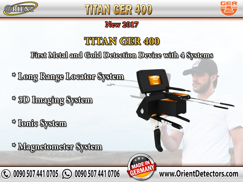 اجهزة كشف الذهب والمعادن - جهاز كشف الذهب للبيع 2018: TITAN GER 400 The ...