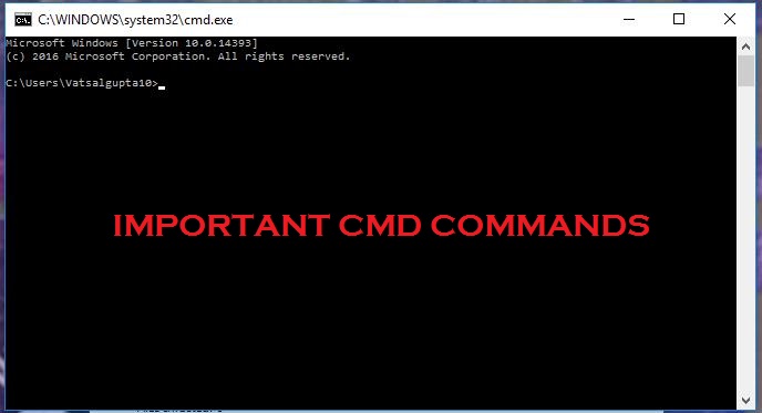 Important Command Prompt Commands For Windows Tricks And Deals