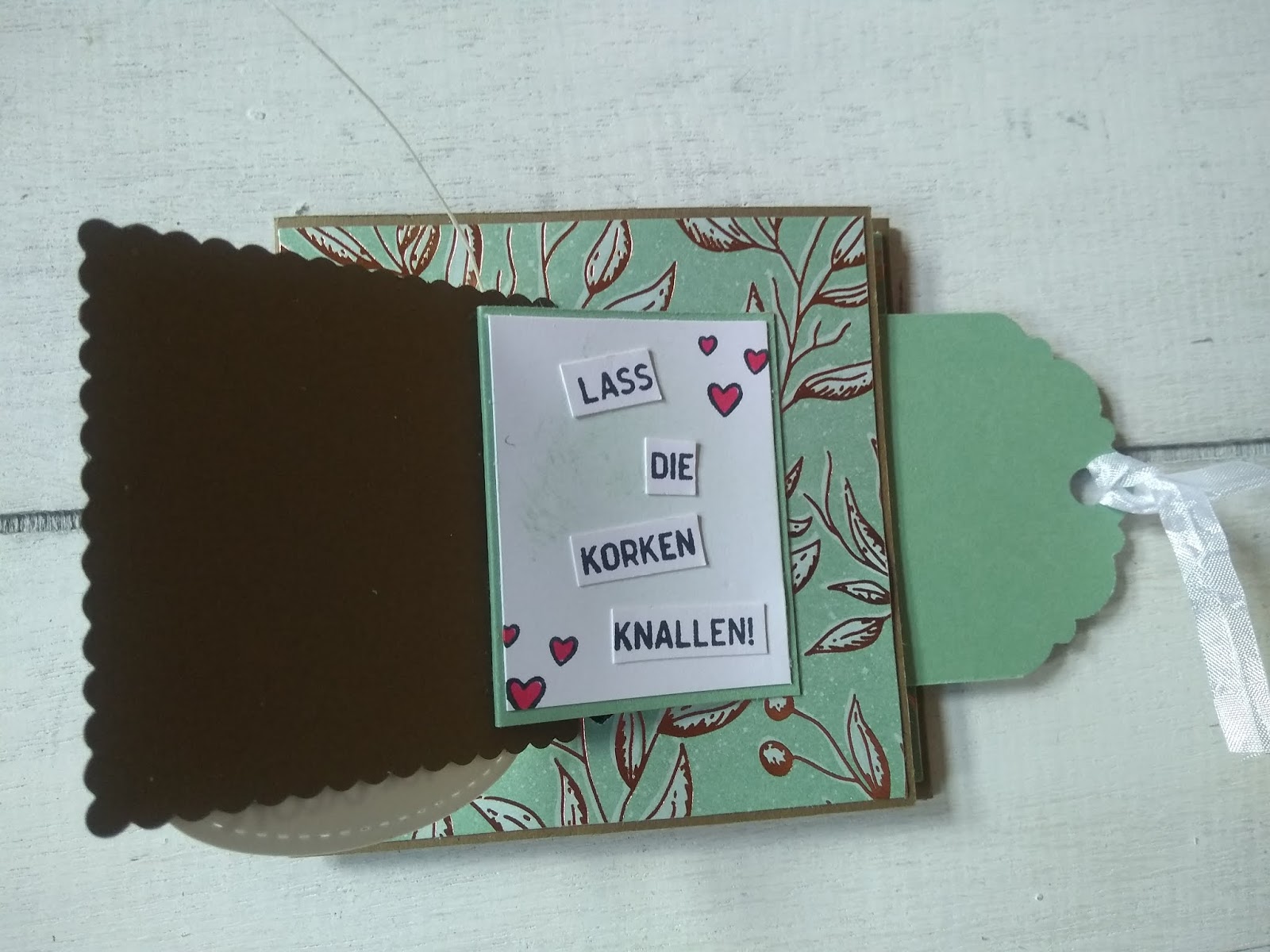 Kreativ am Deich : ...Anleitung Mini-Pull Flap Tab Card....