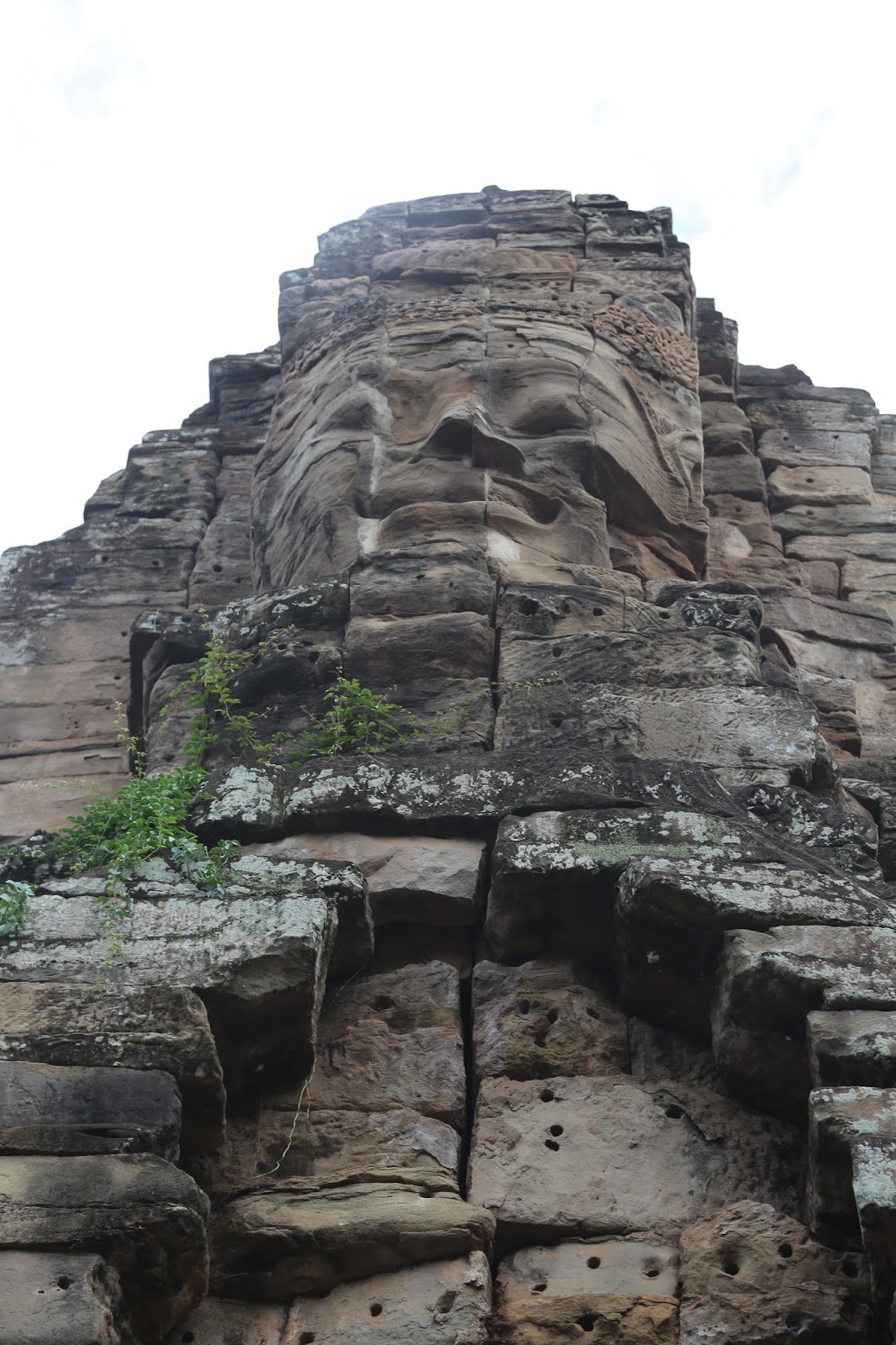 Chuck Kuhn's Cambodia : The Faces of Bayon - The upper terrace is home ...