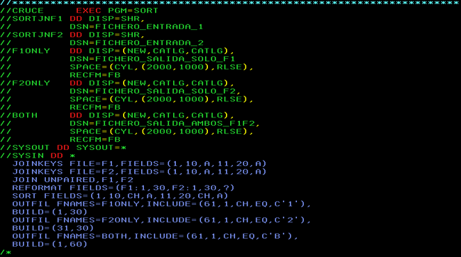 PerroCobolero: JOINKEY - JCL