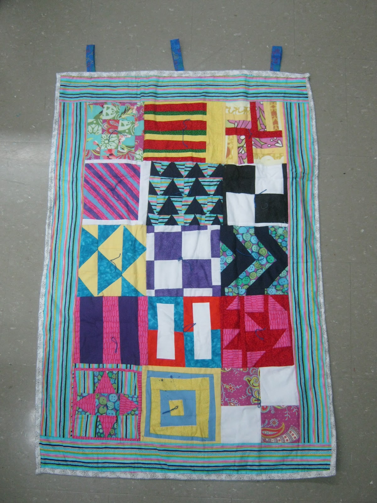Sandra's Studio: Patchwork from Grade 8 students
