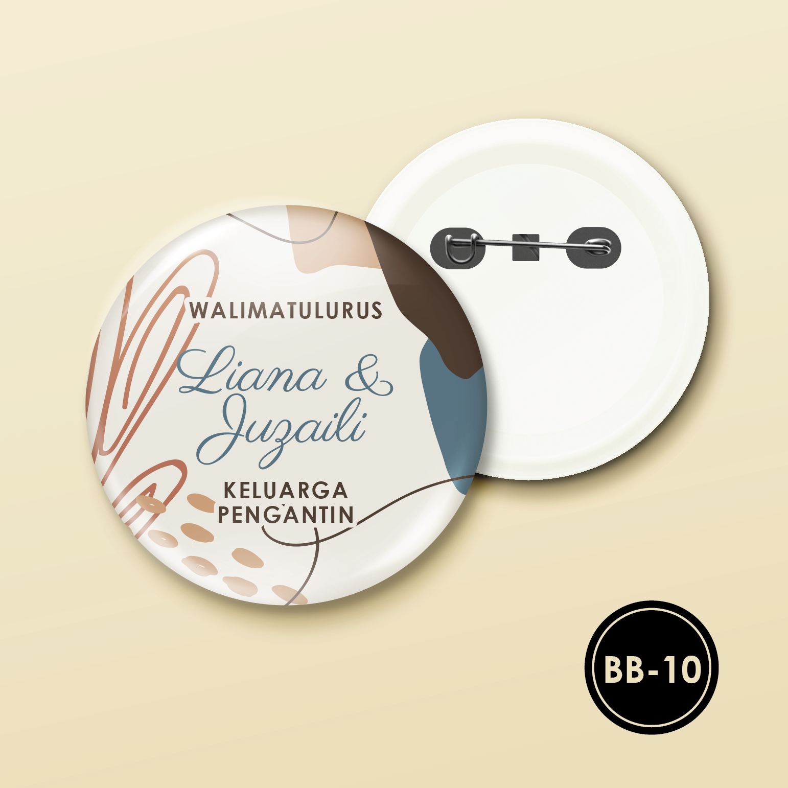 SYAZA CREATIVE: BUTTON BADGE