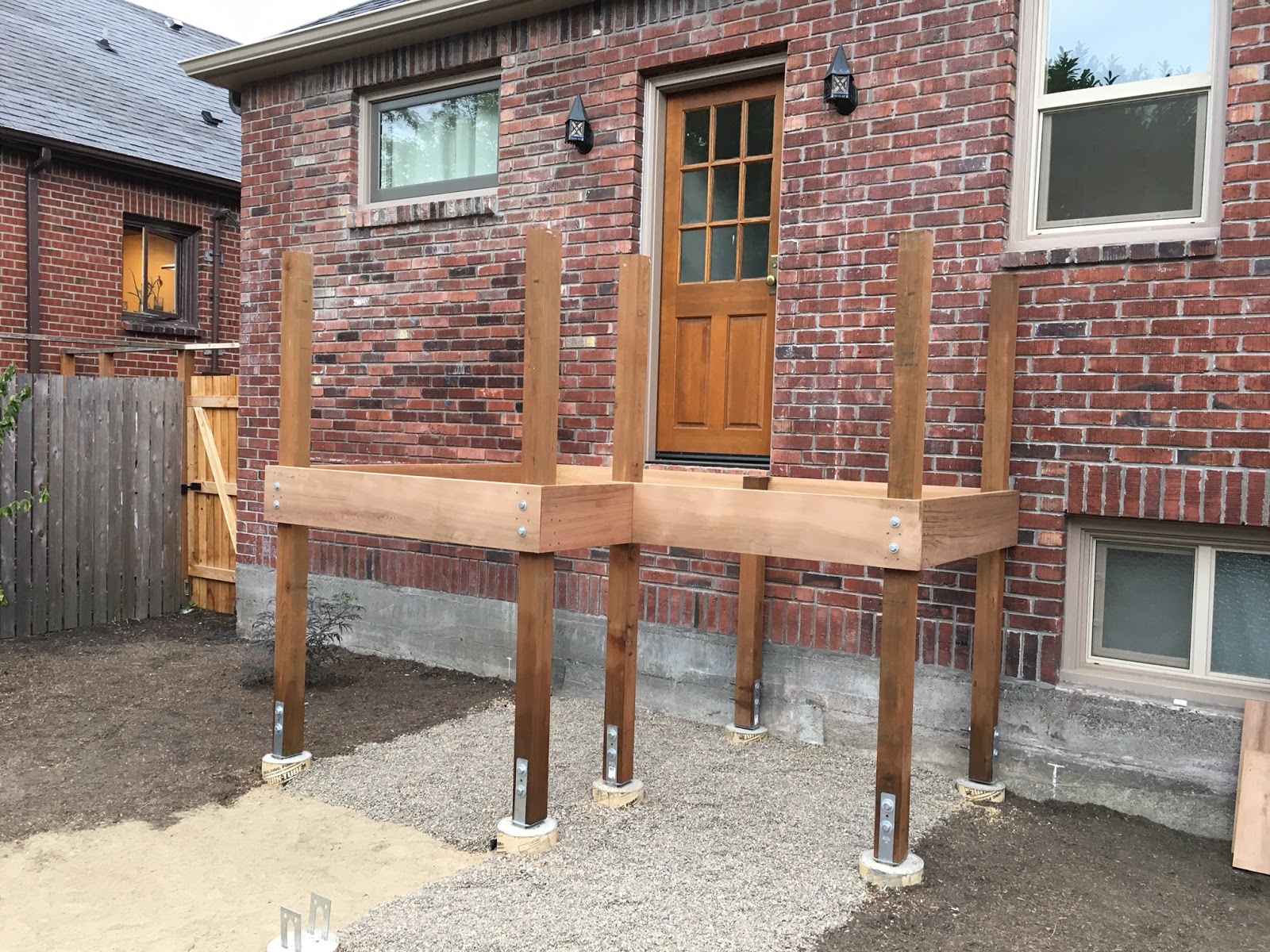 Seattle Tudor Renovation: Deck: Part I / All Thumbs on Deck