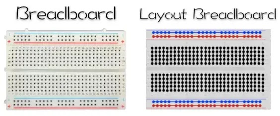 Apa itu breadboard?jenis jenis dan cara kerjanya