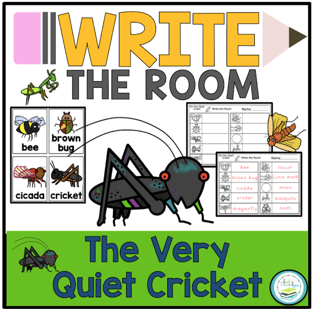 THE VERY QUIET CRICKET WRITE THE ROOM ~ Book Units by Lynn