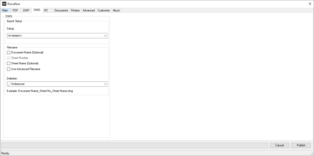 Revit Add-Ons: Docuflow PDF v4.0